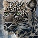 Handmade Cheetah Marble Mosaic Wall Art: Wild Cat Mural Decor - Etsy