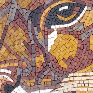 CHEETAH MOSAIC TILES | Wild Jungle Animal Mosaic Tiles for Living Room ...