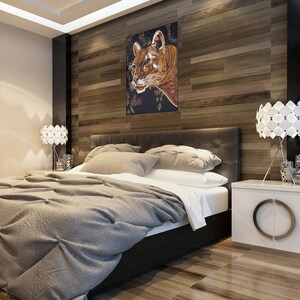 CHEETAH MOSAIC TILES | Wild Jungle Animal Mosaic Tiles for Living Room ...