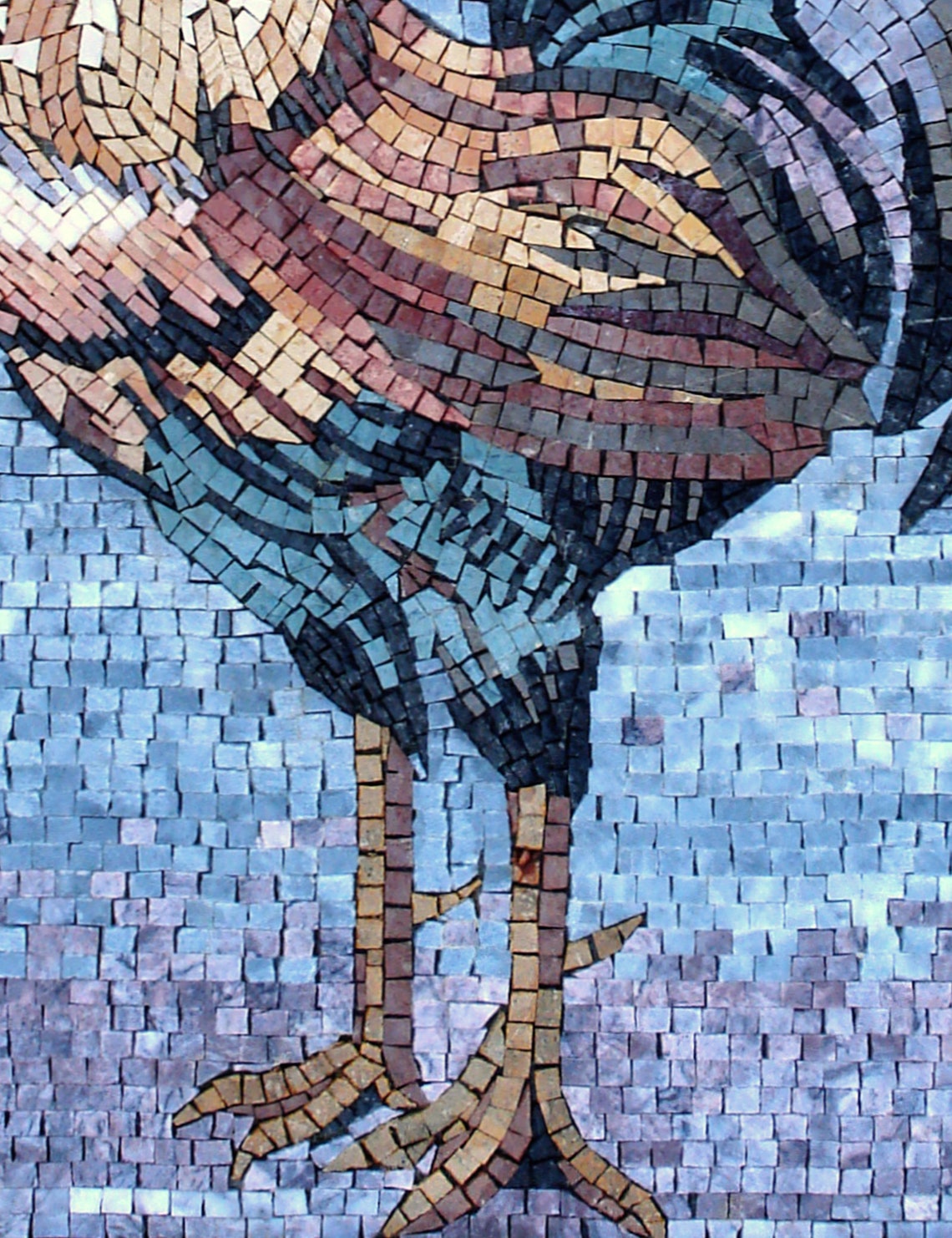 ROOSTER WALL ART Chicken Wall Art Mosaic Tile Wall Art - Etsy