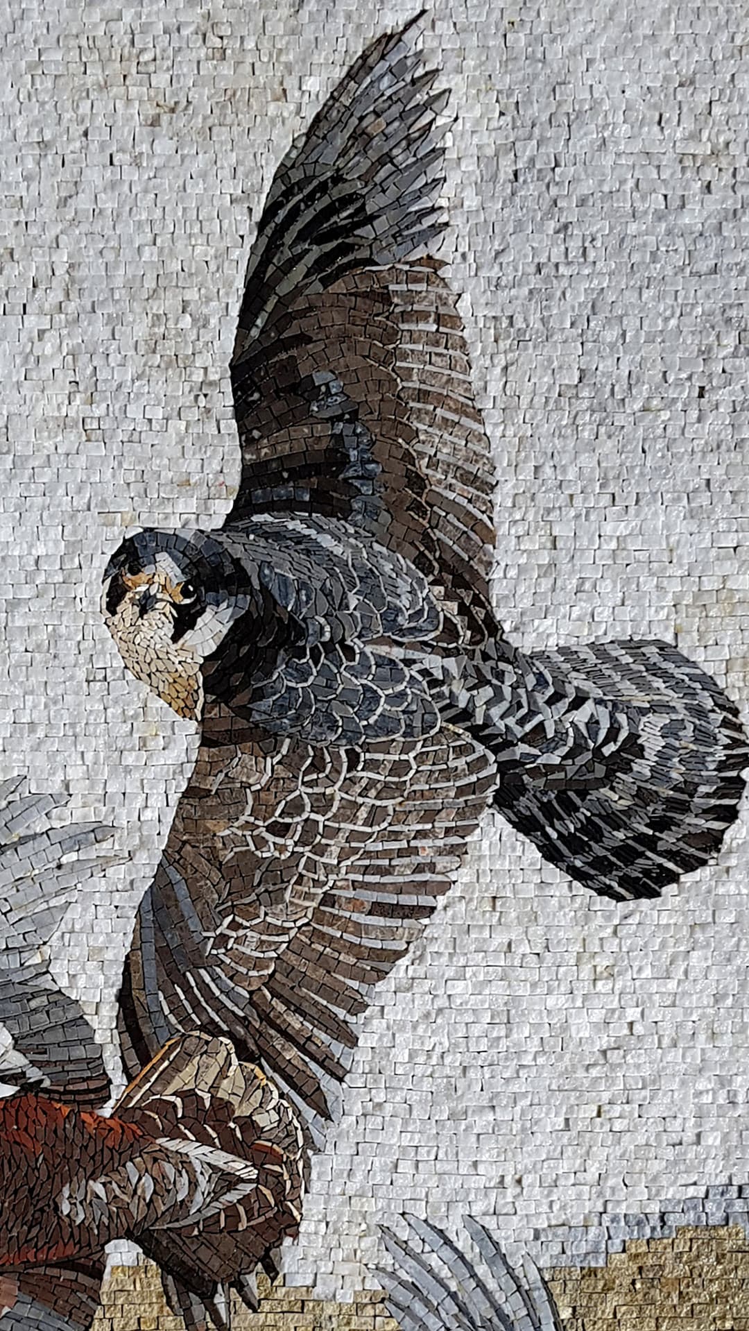 EAGLE WALL DÉCOR| Wild Bird Mosaic Tiles for Living Room Walls | Eagle ...