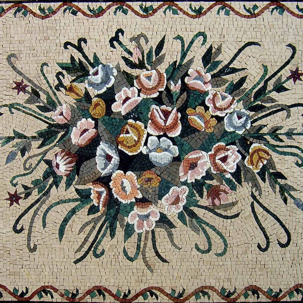 Flower Mosaic - Etsy