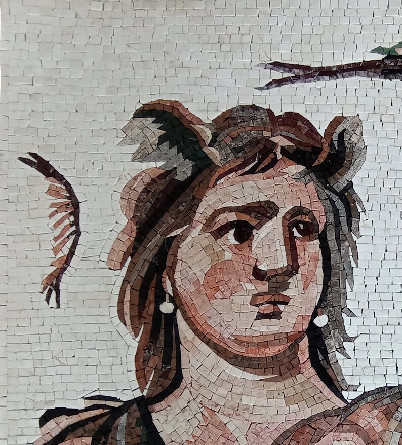 Greek Mythology Tethys and Oceanus Mosaic Reproduction - Etsy