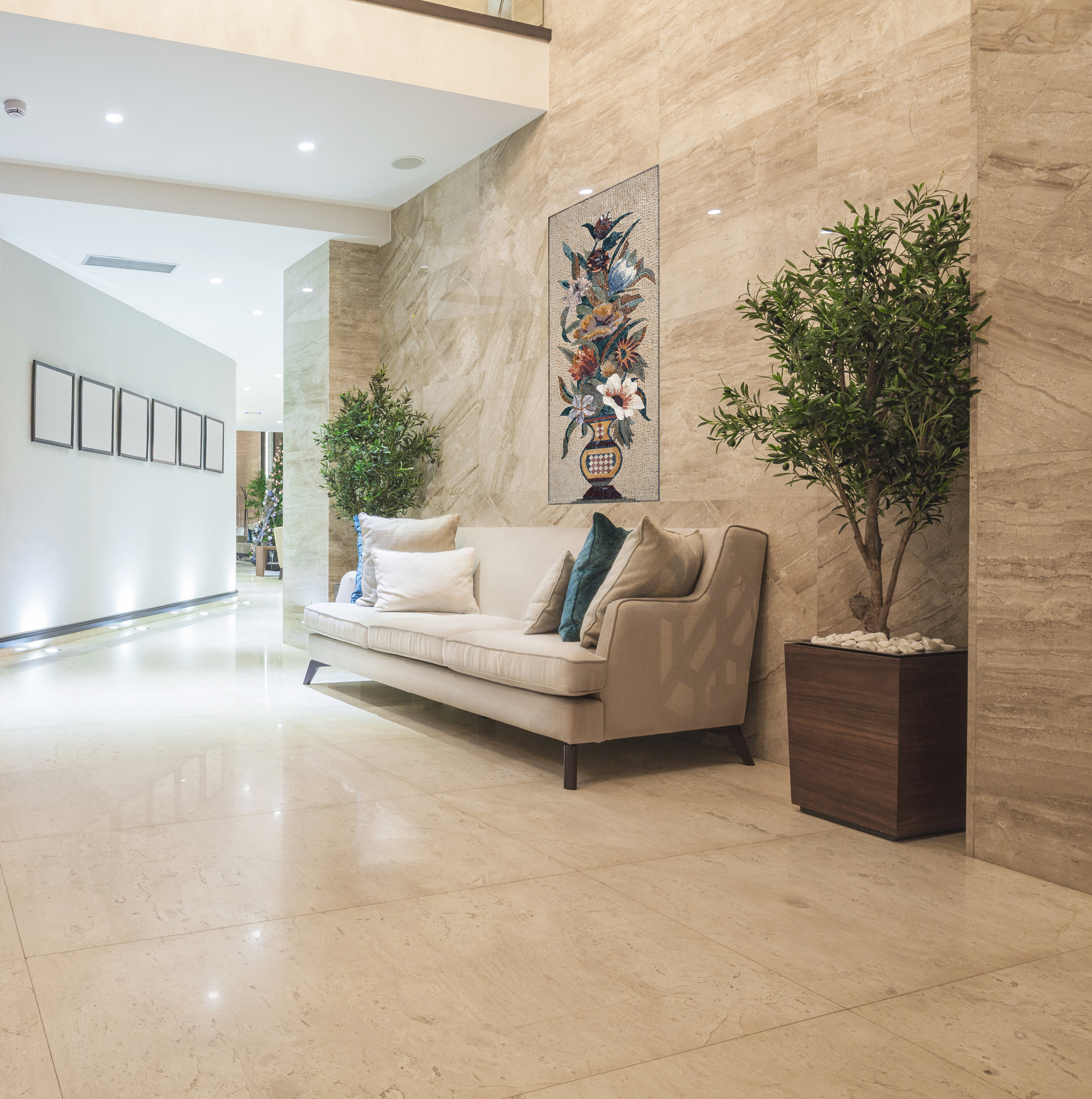 48 Handmade Marble Mosaic Flower Rose Vase Wall Art Home | Etsy