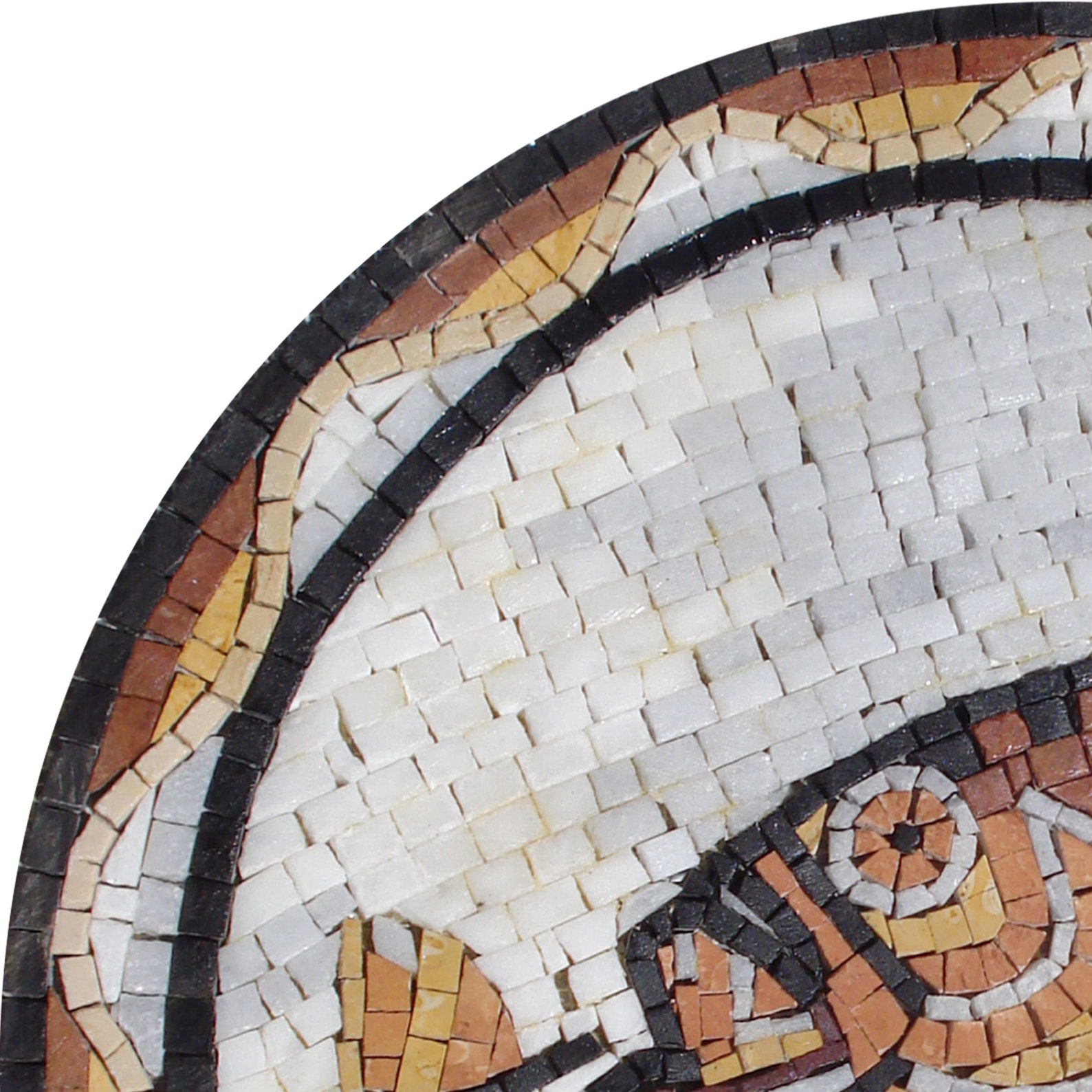 20 Handmade Fish Marble Mosaic Medallion Tile Design Art | Etsy