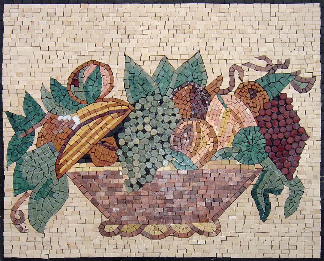 KITCHEN BACKSPLASH Backsplash Marble Mosaic Tile Wall Art Kitchen Décor ...