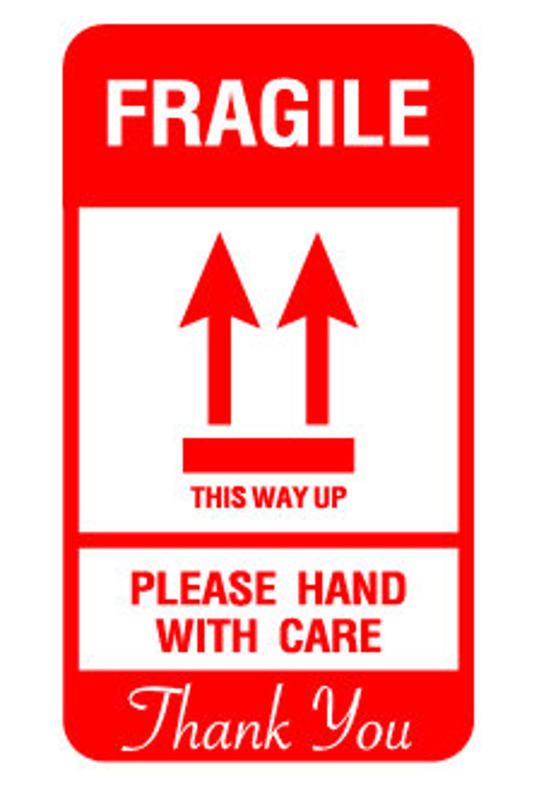 Fragile Stickers, Sticker, Handle With Care, This Way Up - Etsy