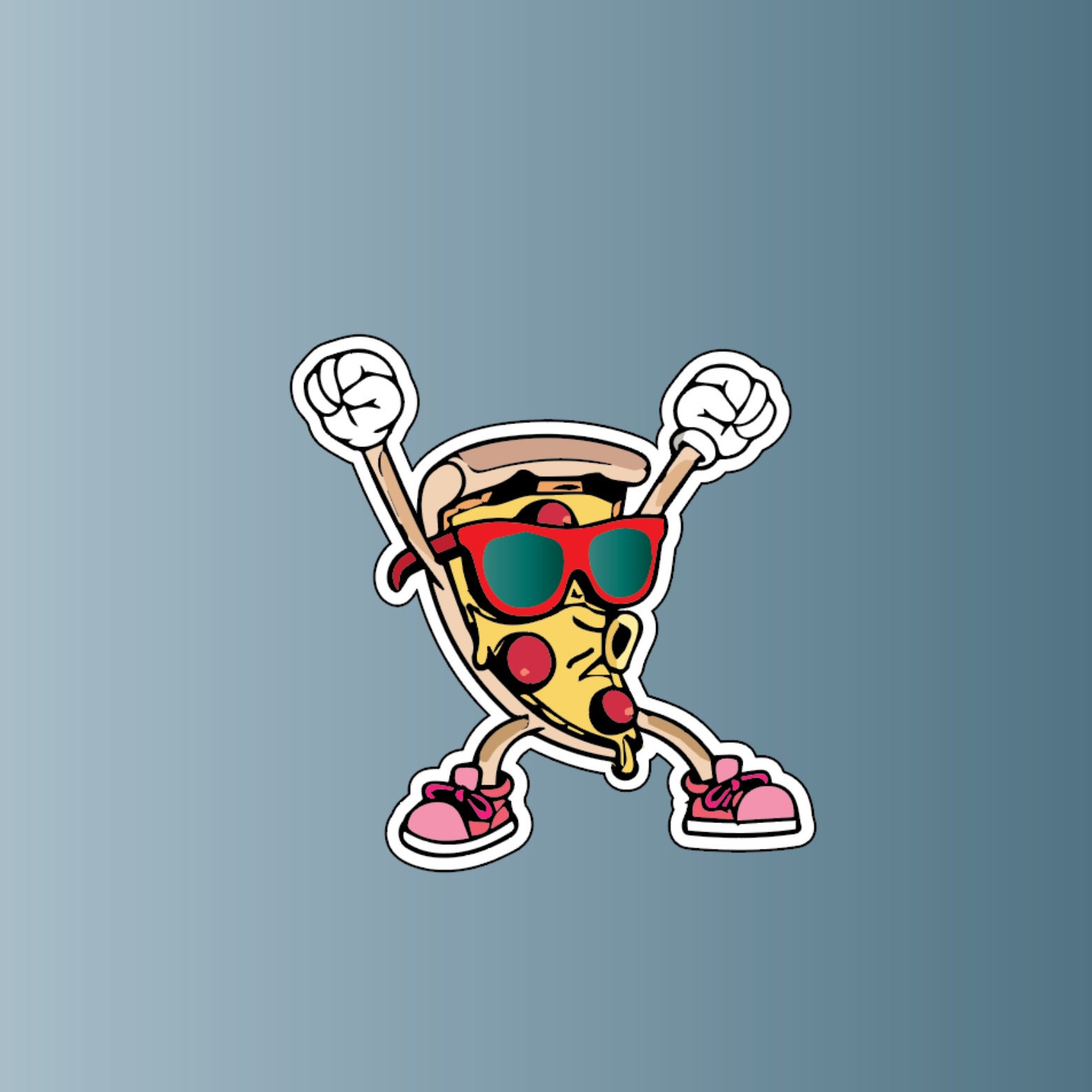 Pizza Stickers - Etsy UK