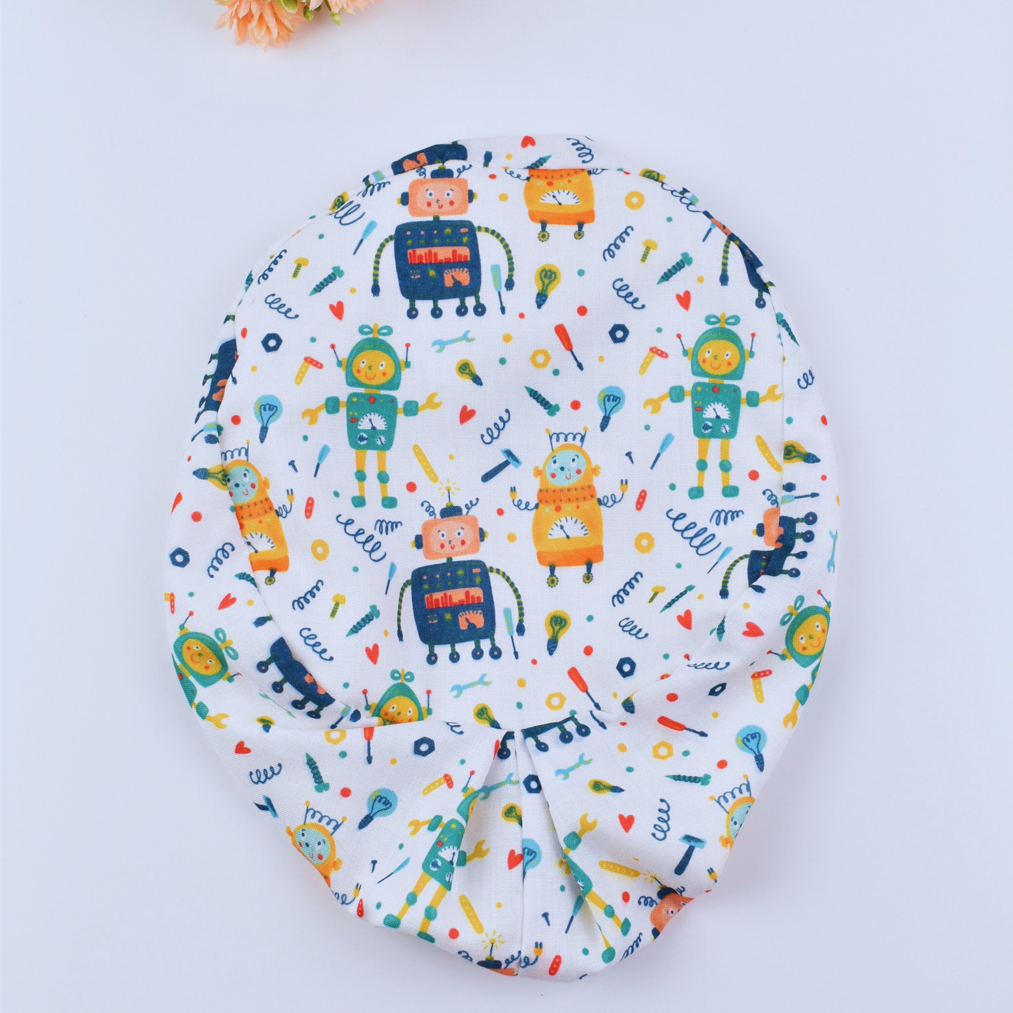 Robot Robotic Surgical SCRUB Hat Theatre Cap, Satin Lined Option, Robot ...