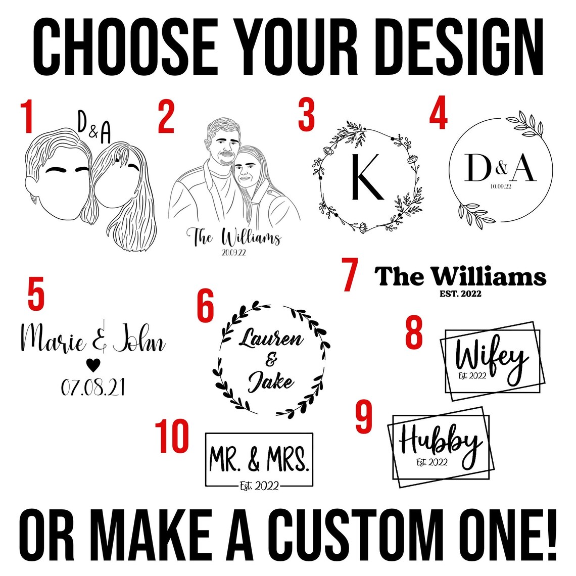 Custom Wedding Temporary Tattoos Groom Face Tattoo Bride - Etsy