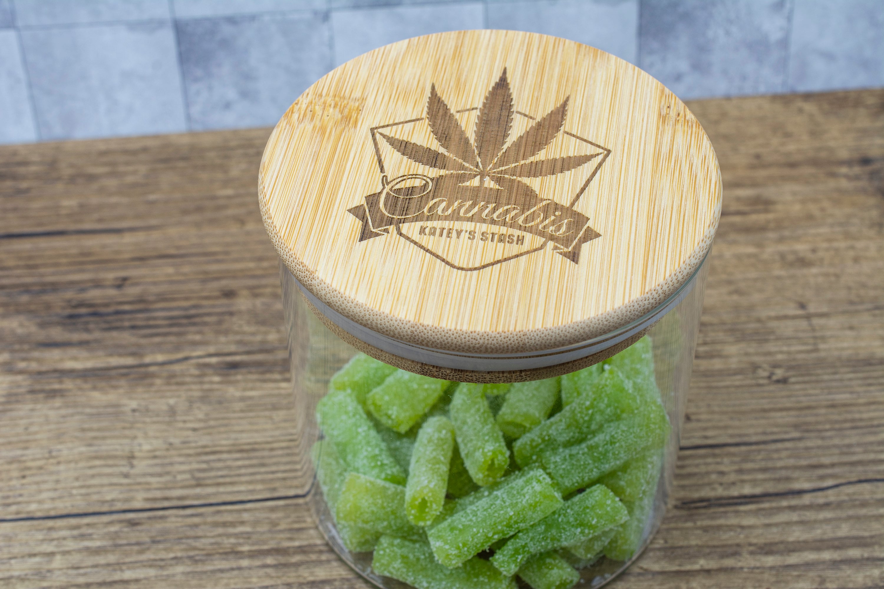 Custom Stash Jar Personalized Jar for Weed Cannabis Stash - Etsy