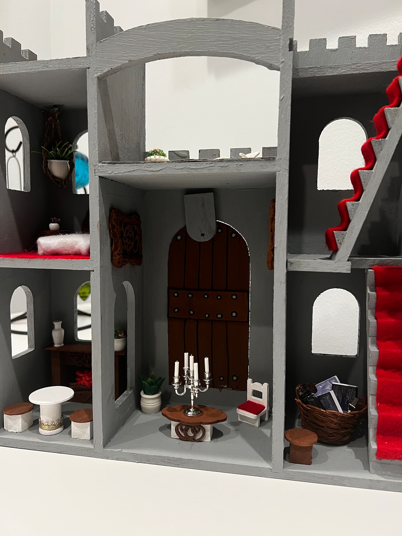 Castle Playset Model Medieval Gift Idea - Etsy