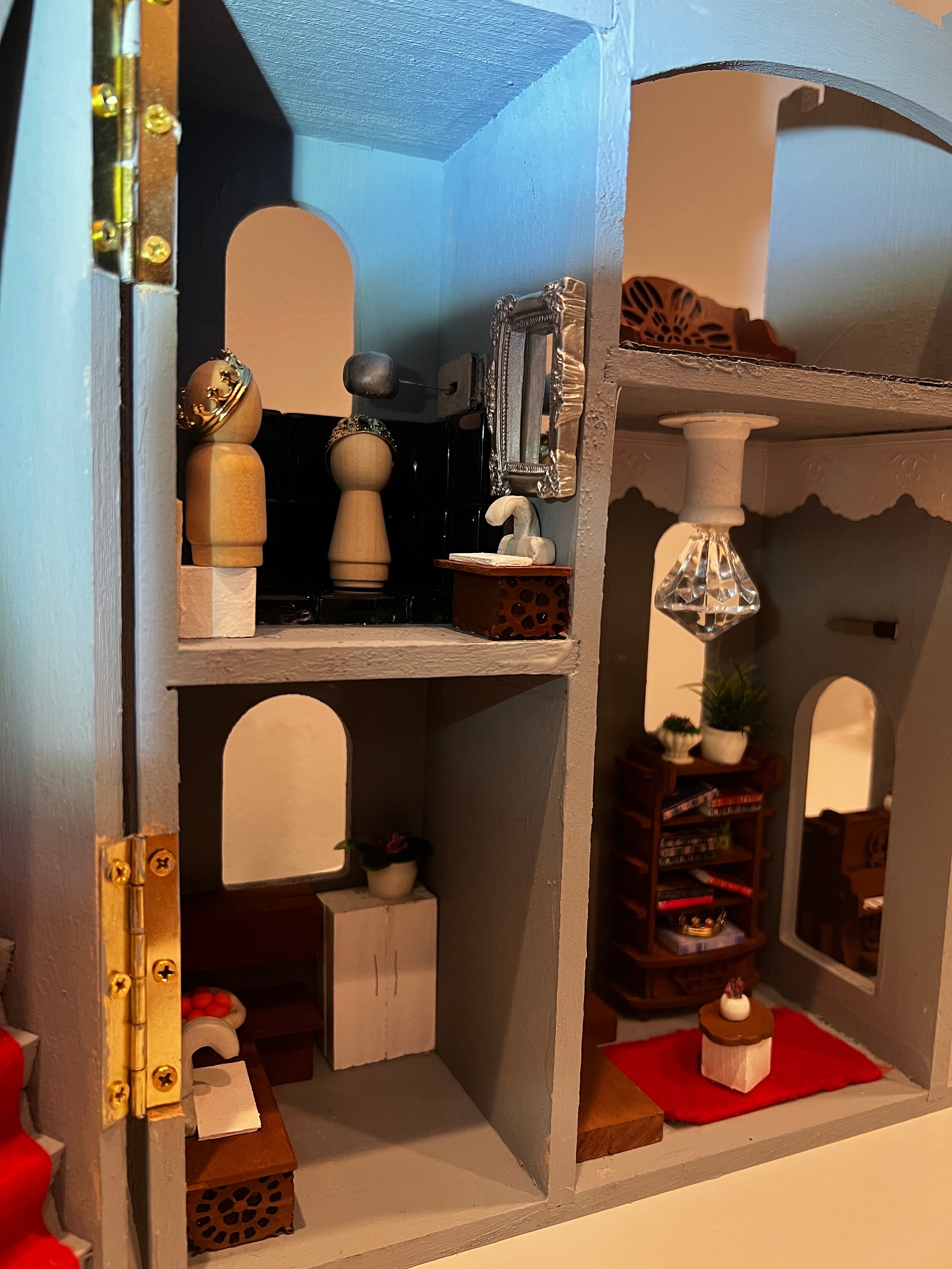 Castle Playset Model Medieval Gift Idea - Etsy