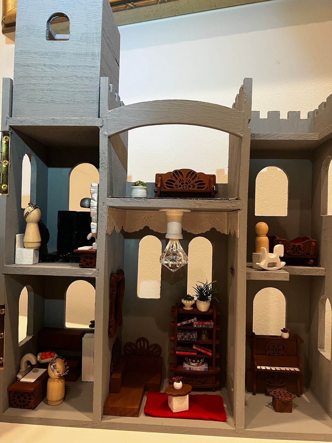 Castle Playset Model Medieval Gift Idea - Etsy