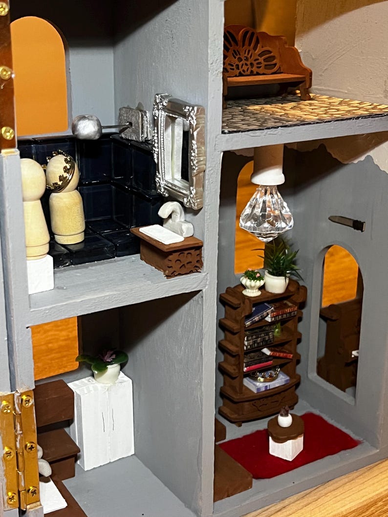 Castle Playset Model Medieval Gift Idea - Etsy