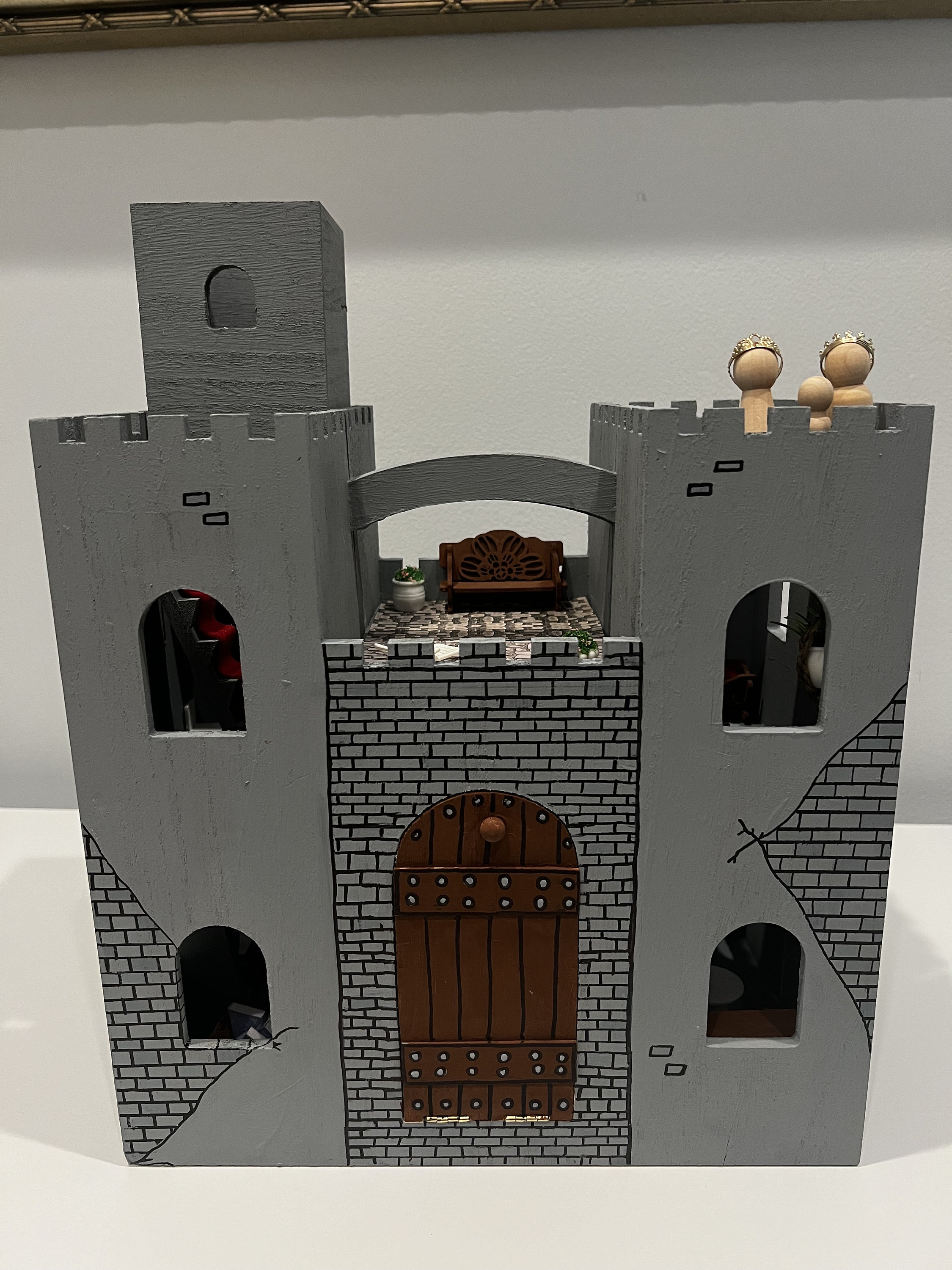 Castle Playset Model Medieval Gift Idea - Etsy