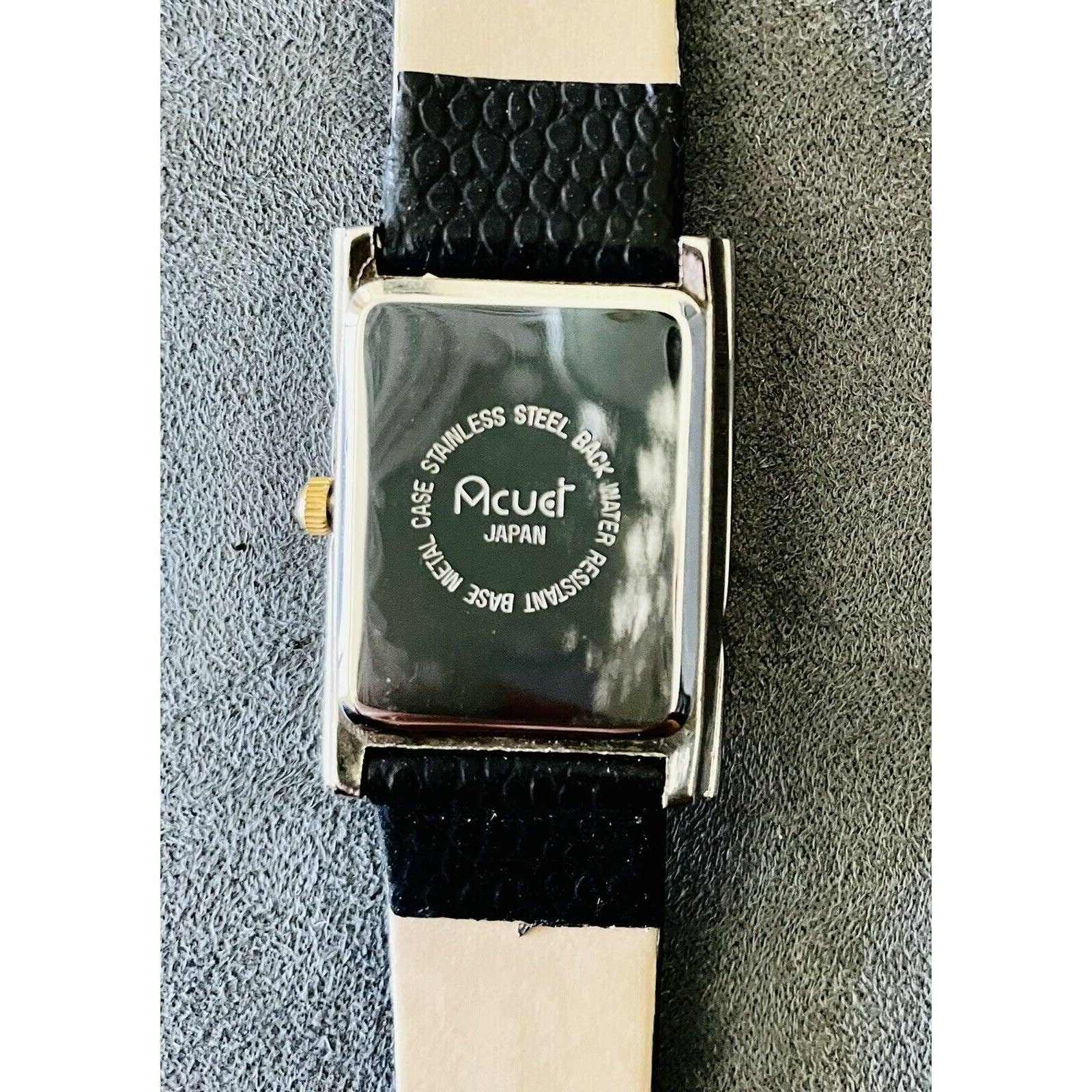 Vintage Acuet Japan Quartz Movement Water Resistant Wristwatch - Etsy