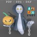 Fantasma: Papercraft Design, PDF Template, DIY 3D Model, Fanart, Paper ...