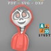 Fantasma: Papercraft Design, PDF Template, DIY 3D Model, Fanart, Paper ...