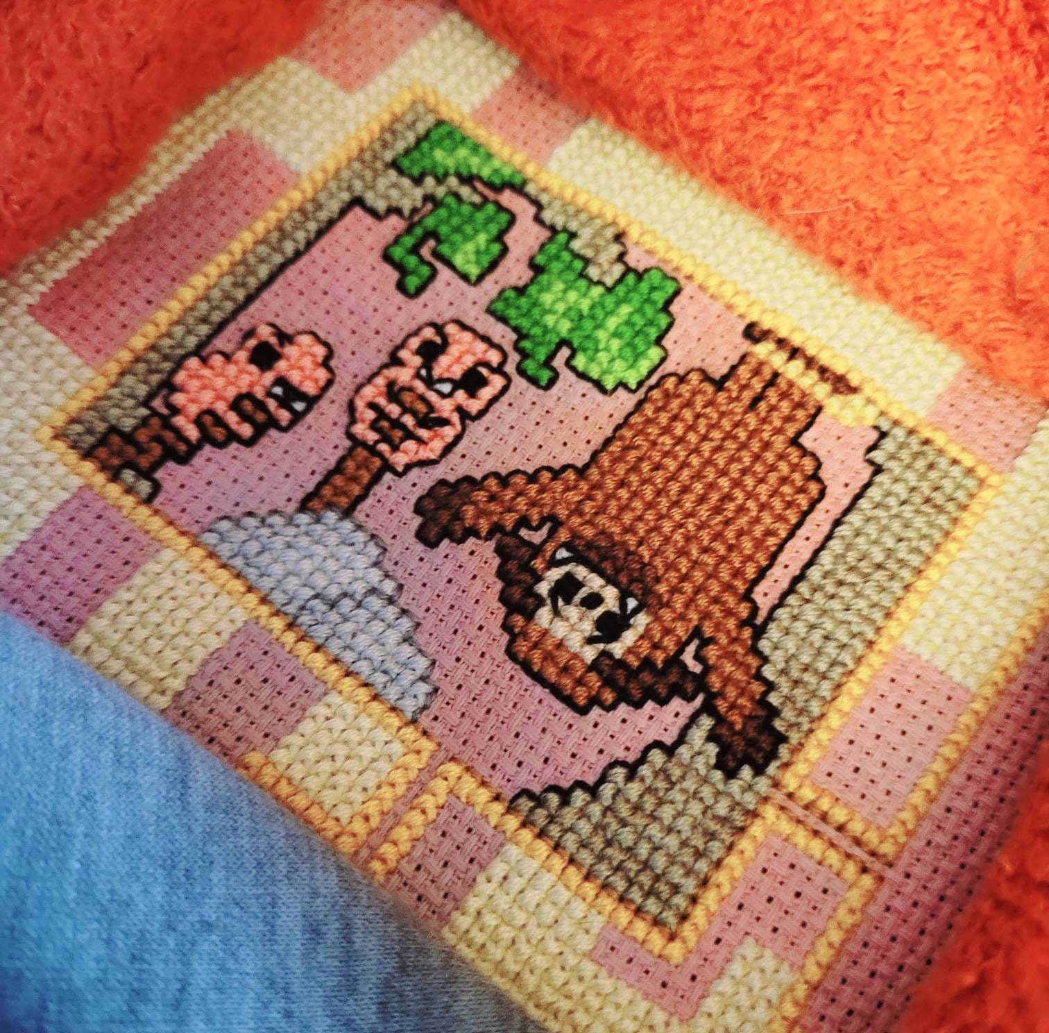Labyrinth Inspired SAL Cross Stitch Pattern. Cute Cross - Etsy