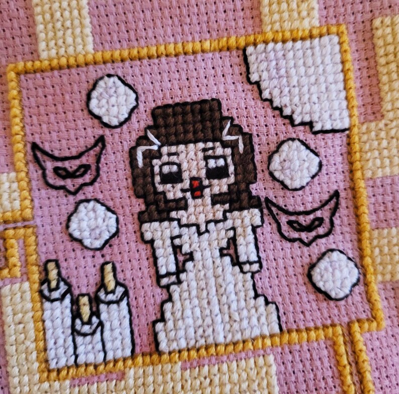 Labyrinth Inspired SAL Cross Stitch Pattern. Cute Cross - Etsy