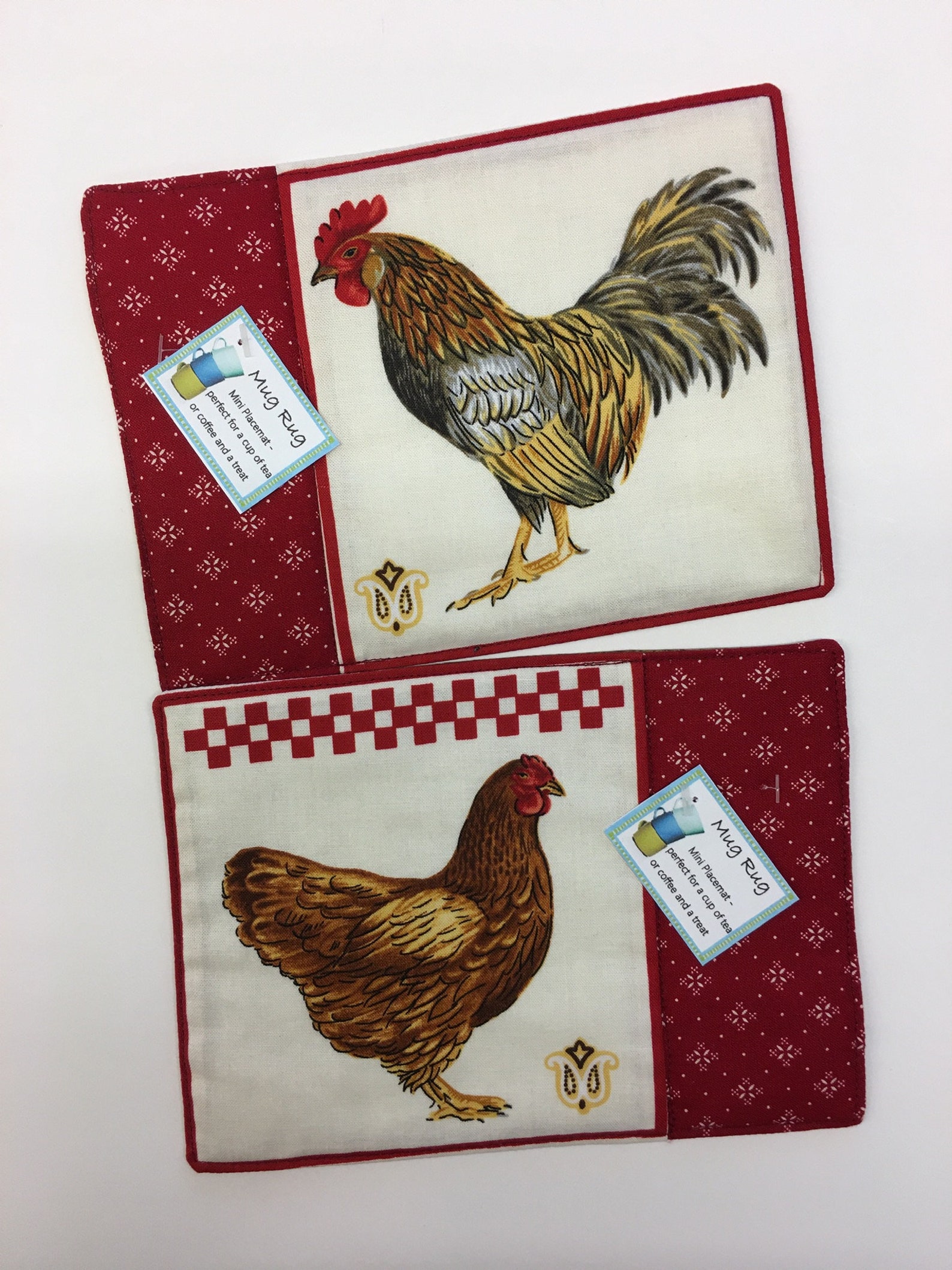 Mug Rugs Set of 2 variety - Etsy