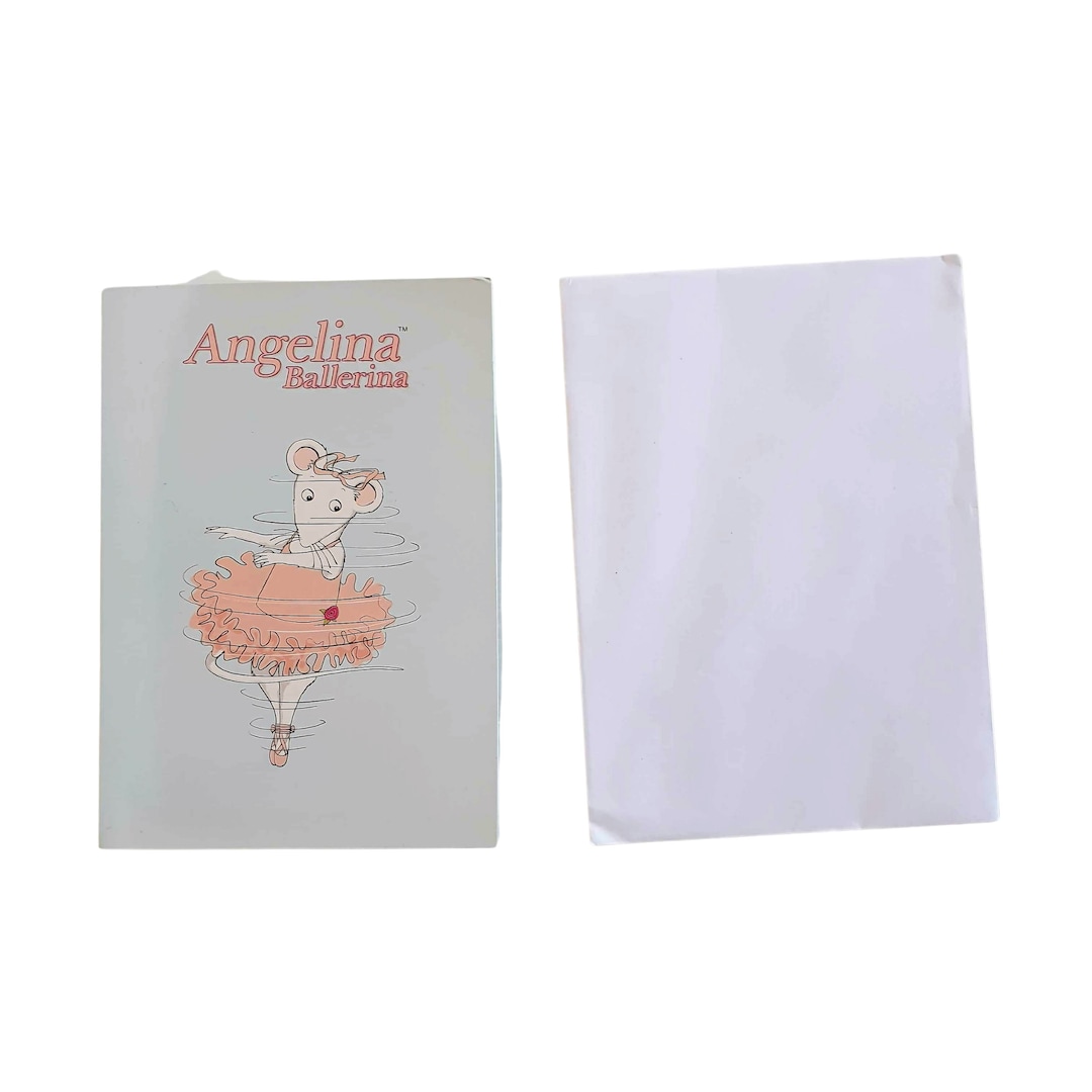 Vintage Angelina Ballerina Blank Greeting or Birthday Card 2003 - Etsy