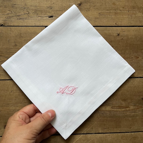 Embroidered Napkins - Etsy