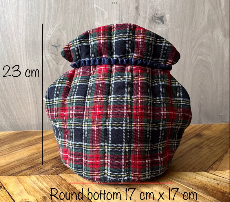 Tea Cosy Tartan Quilted Teapot Warmer Large Tea Cosy New - Etsy