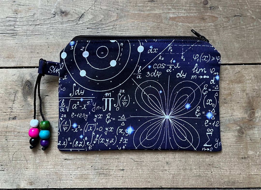 Maths Pouch, Accessories, Mathematics Coin Purse, Birthday Gift Idea ...