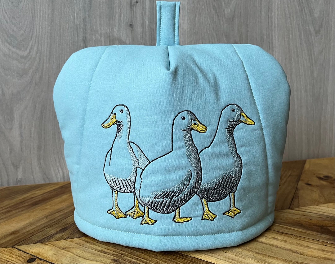 Tea Cosy, Ducks Quilted Teapot Warmer, Large & Small Tea Cosy, New Home ...