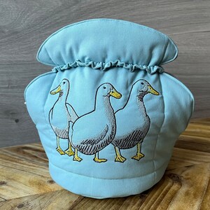 Tea Cosy, Ducks Quilted Teapot Warmer, Large & Small Tea Cosy, New Home ...