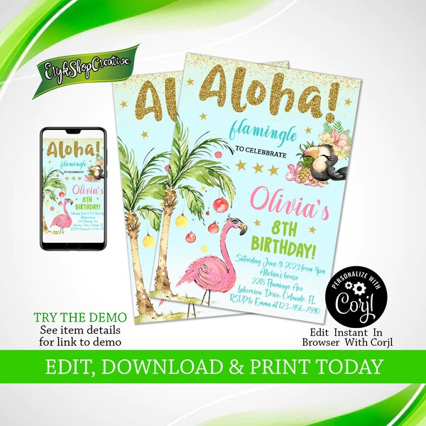 Winter Luau Party - Etsy