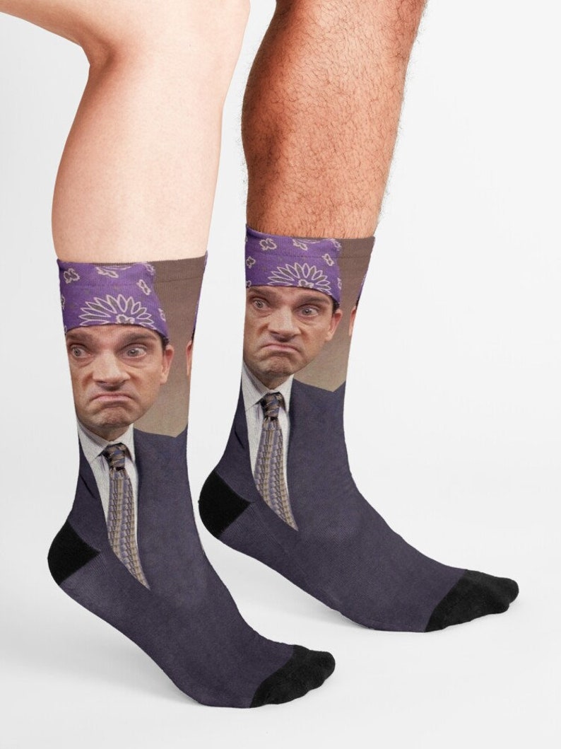 Prison Mike Socks the Office Funny Socks Gift Idea Custom - Etsy