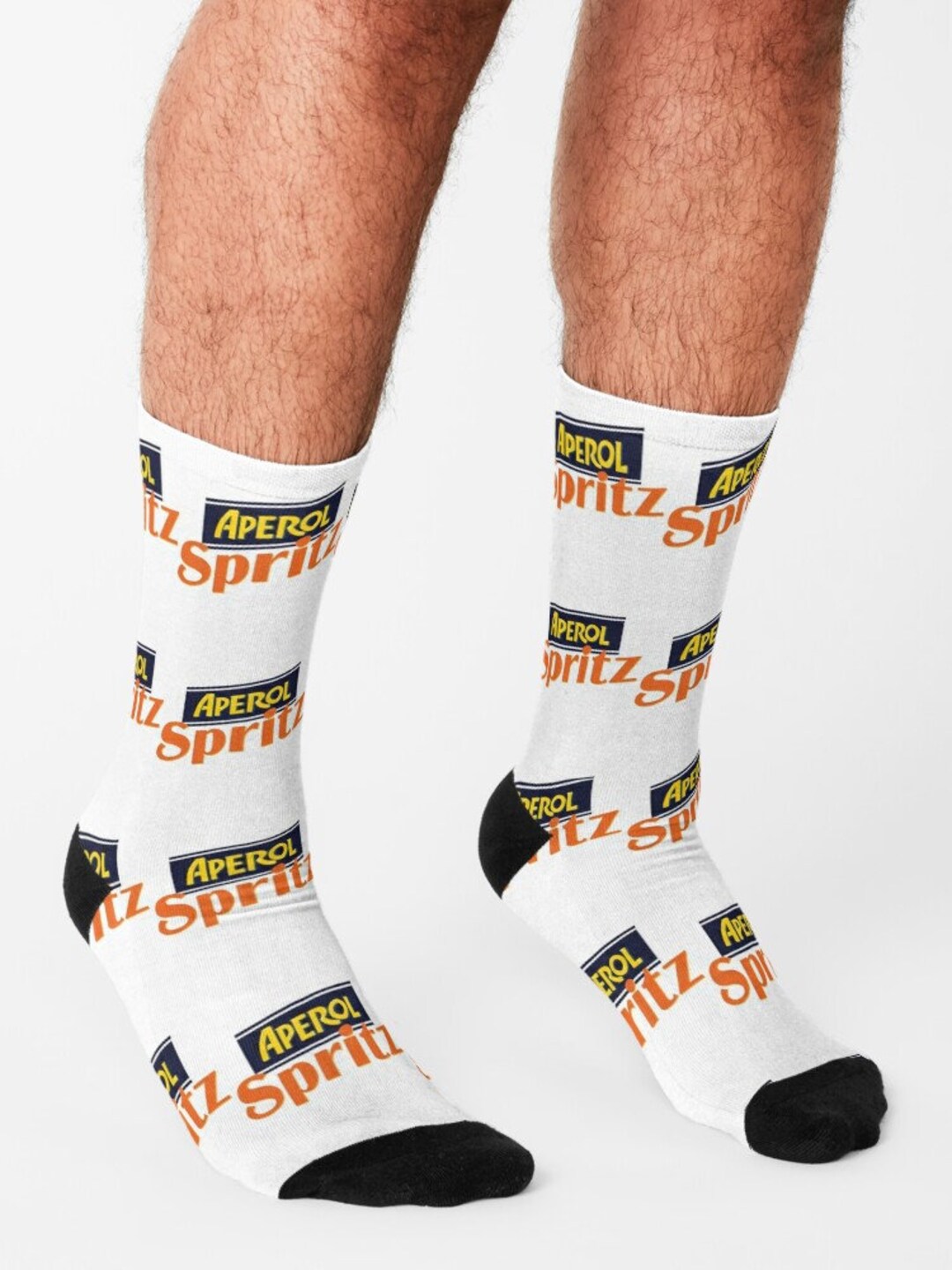 Aperol Spritz Socks, Aperol Spritz Time Funny Socks Gift Idea, Custom ...