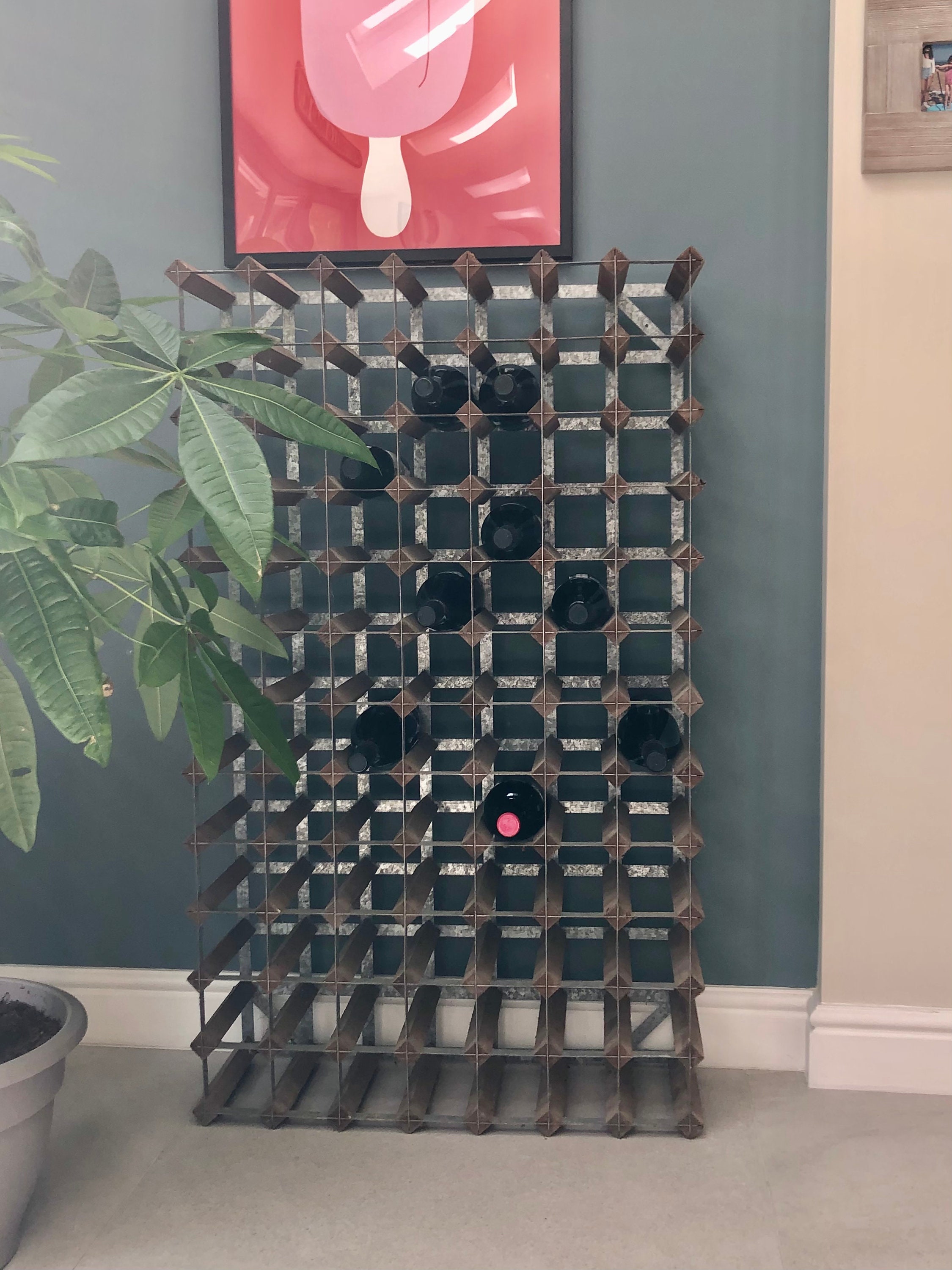 SOLD Vintage Wine Rack - Etsy
