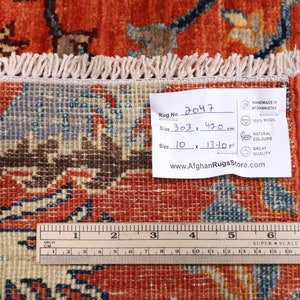 10x14 Ft Birds Red Color Area Rug, 10x13'10 Ft Hand Knotted Rug, Rug ...