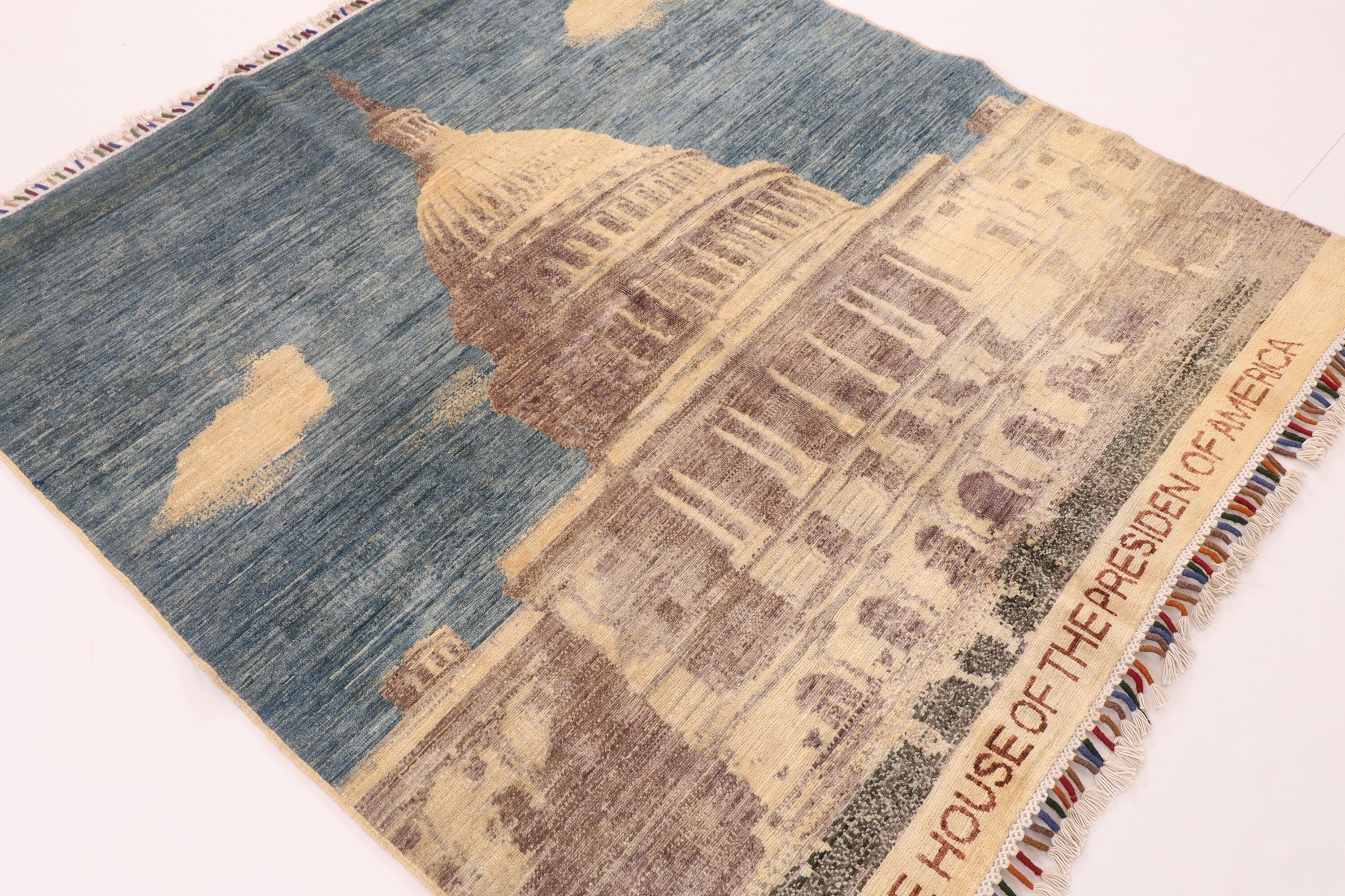 Handmade White House of President of America 4'8x5'1 - Etsy