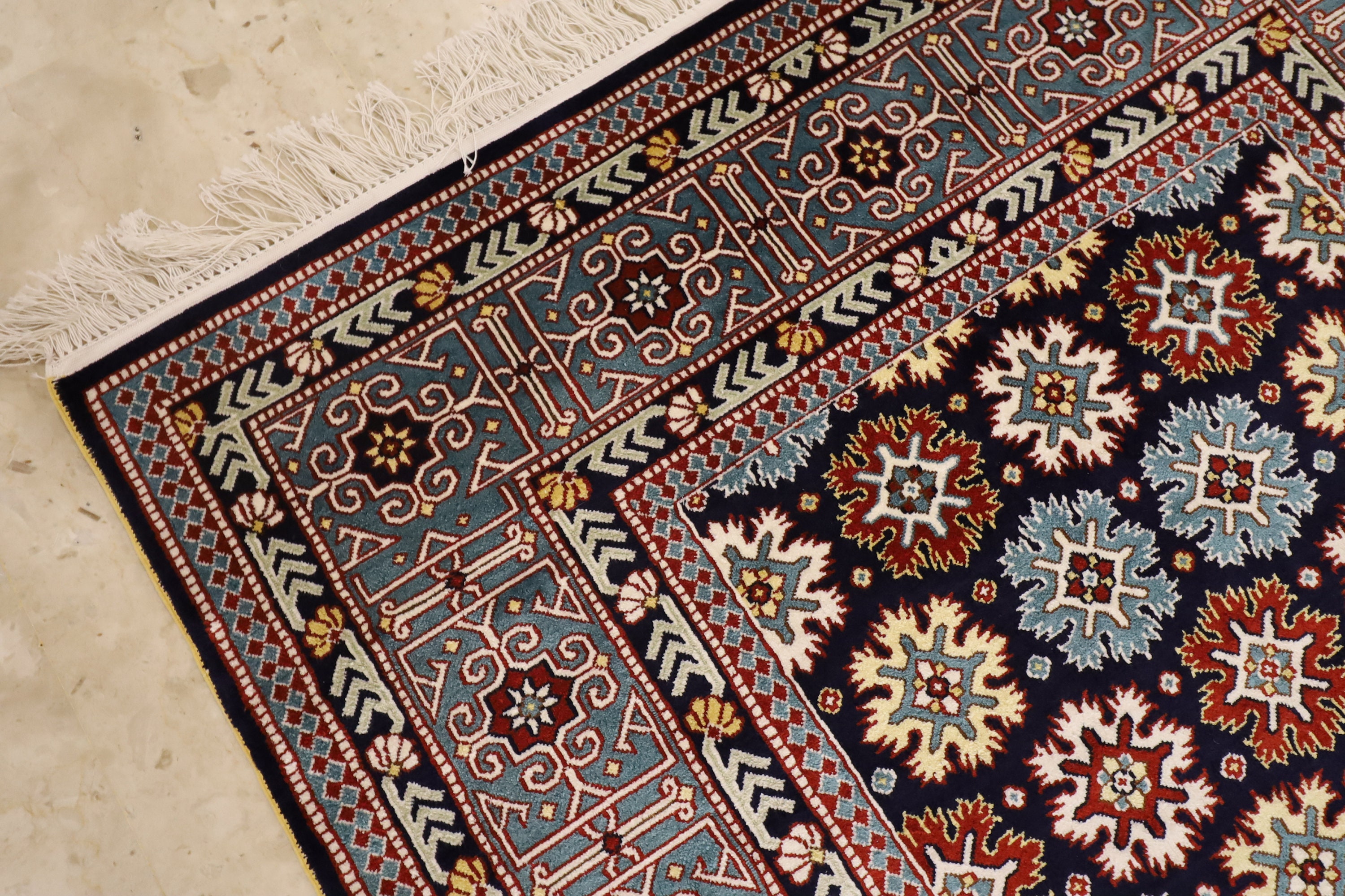 Handmade 3x5 Azerbaijan Silk Rug Natural Colors Afghan Hand | Etsy