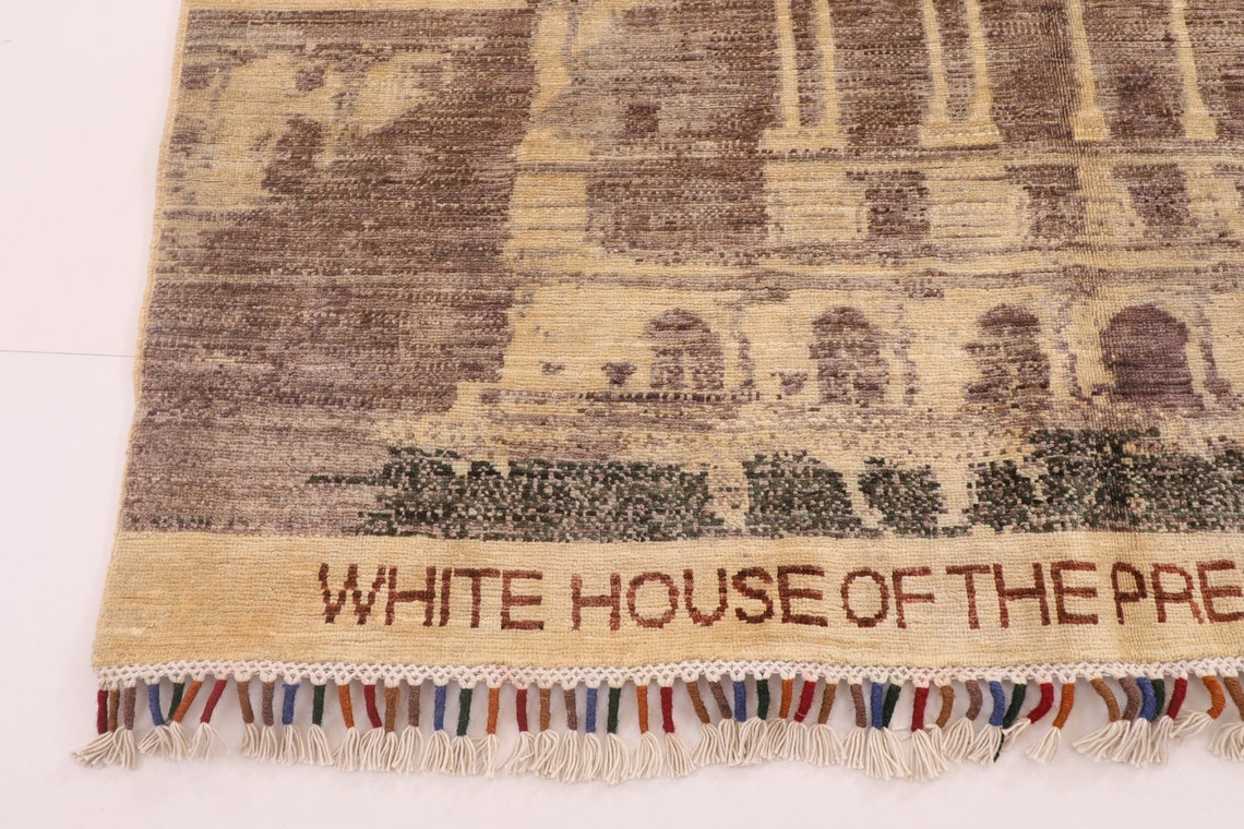 Handmade White House of President of America 4'8x5'1 - Etsy
