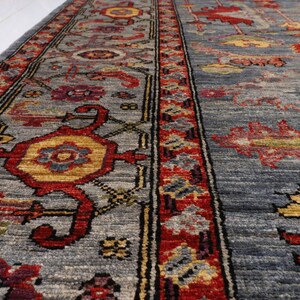 7x9 Ft. Oriental Area Rug, 6'7x9'2 Hand Knotted 100% Wool Dye Rug ...
