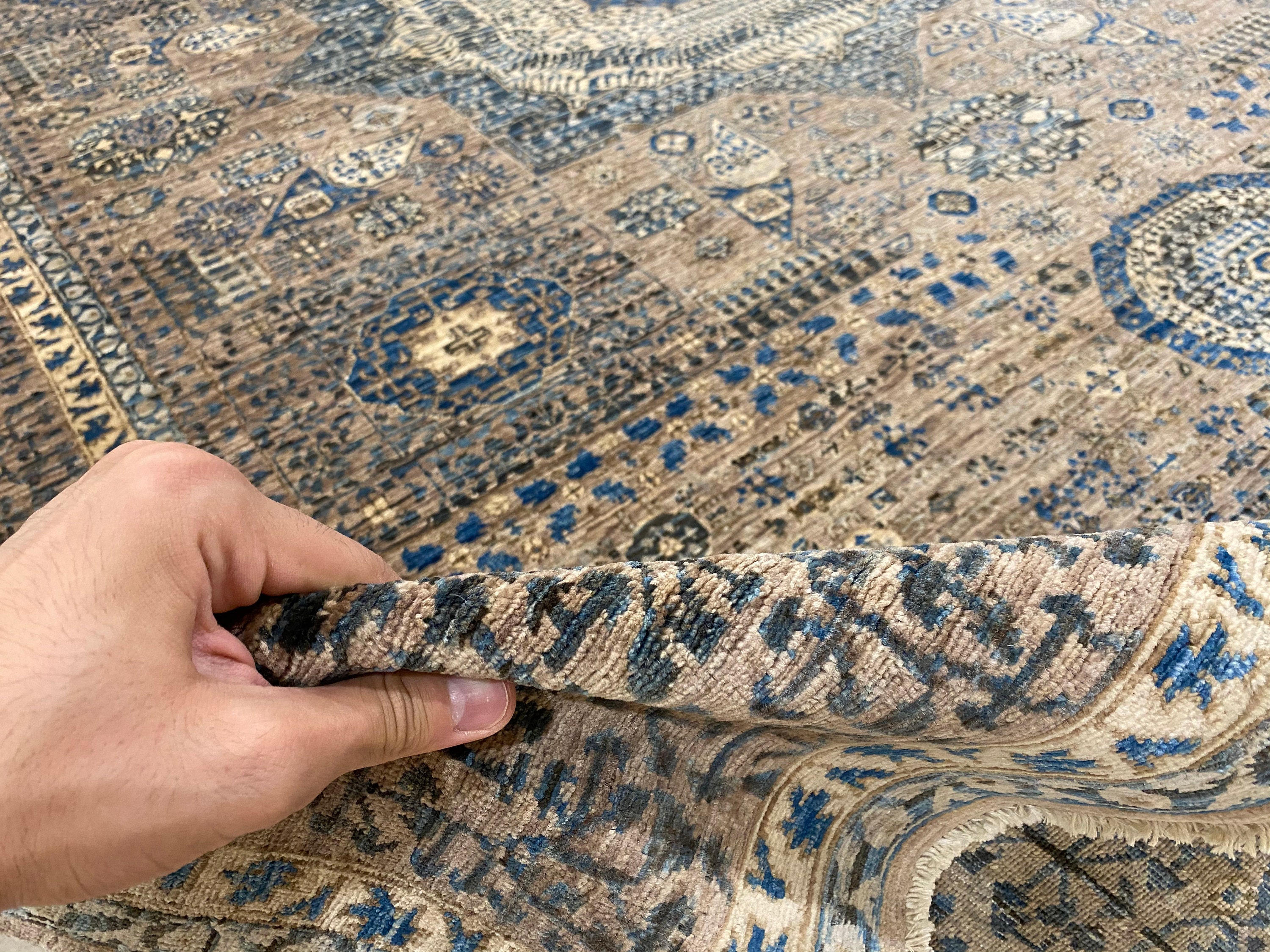 Mamluk Camel Color 8x9 ft Area Rug afghan Quality Hand | Etsy