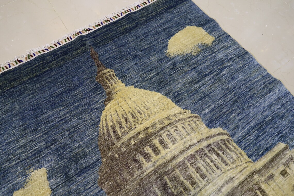 Handmade White House Of President Of America 4.8x5.1 FT Wall | Etsy