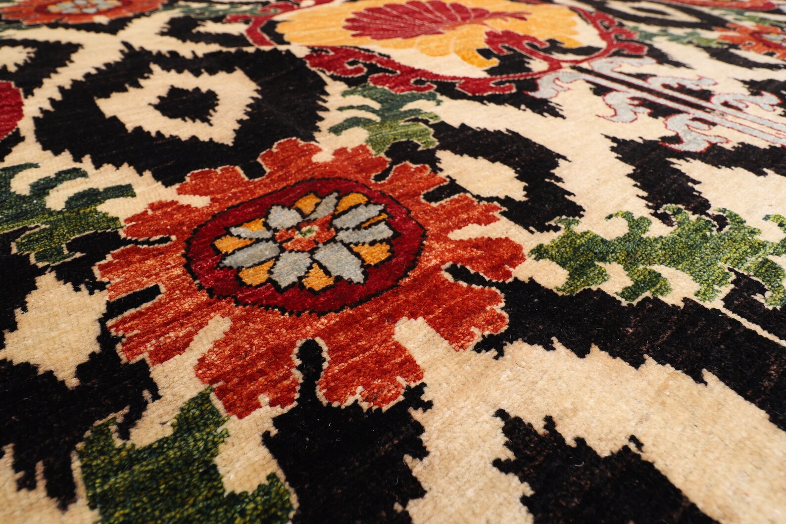 8x9'10 Ft Area Rug Hand Knotted Rug Bedroom Rug - Etsy