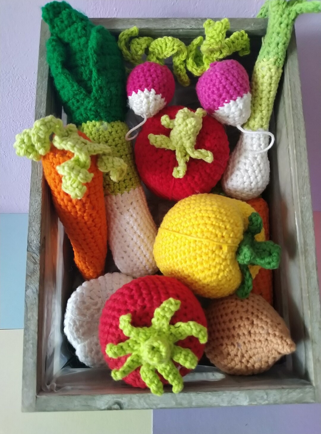 Crochet Vegetables, Crocheted Vegetables, Vegetable Selection - Etsy