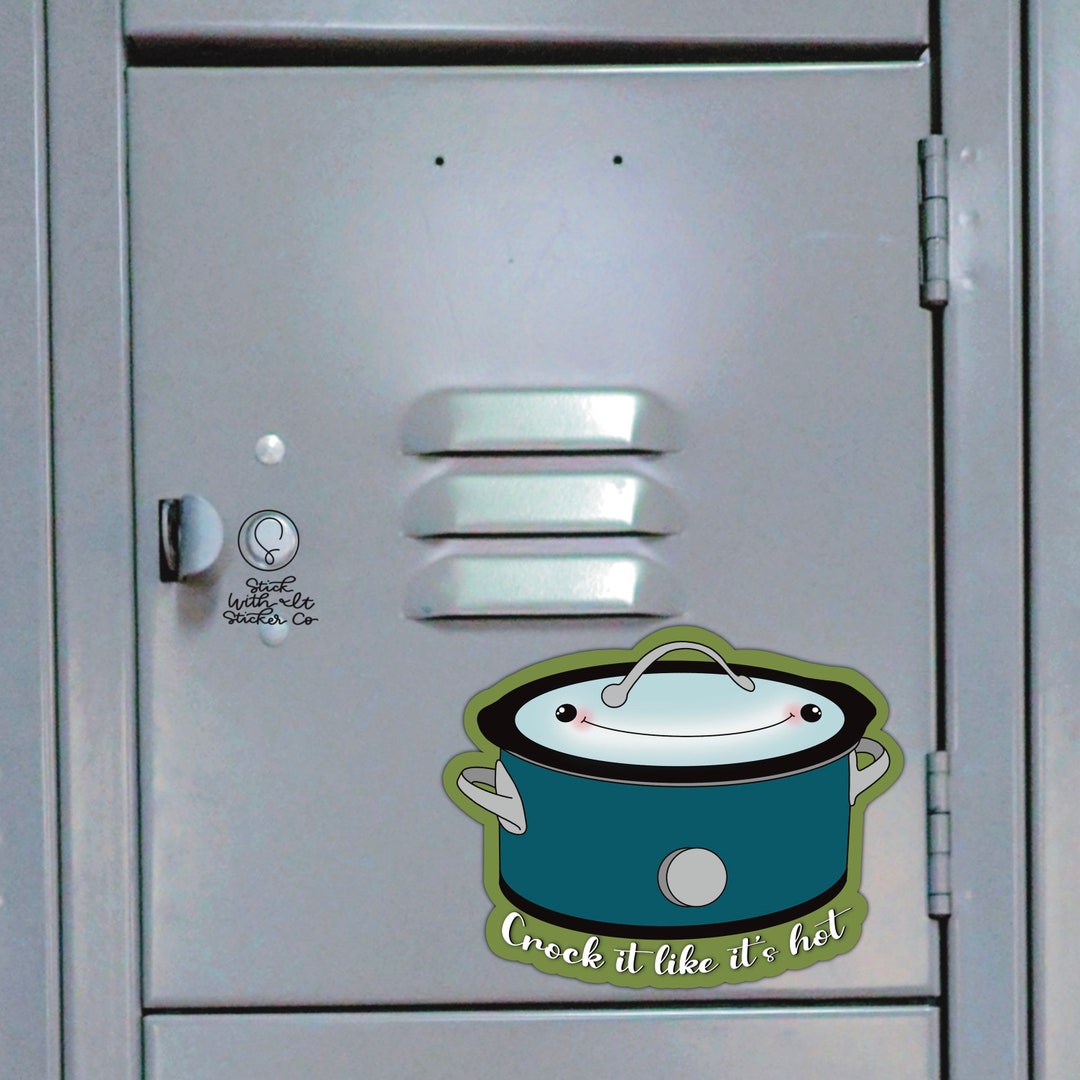 Crock Pot, Kitchen Magnet, Fridge Magnet, Magnet for Locker ...
