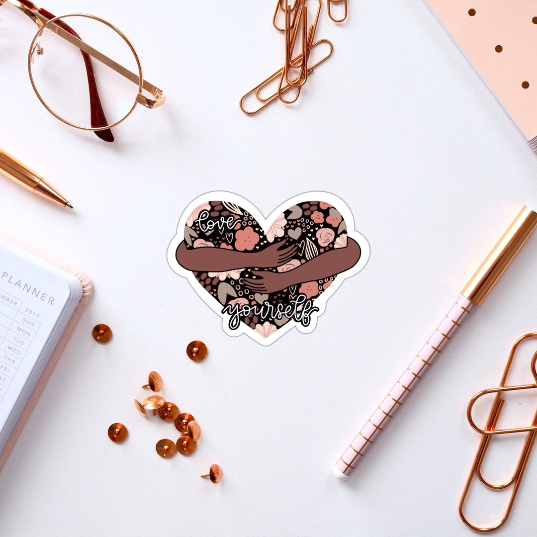 Love Yourself Heart Floral Love Self Image Self Appreciation Warm ...