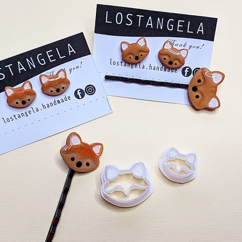 Polymer Clay Hairpin - Etsy