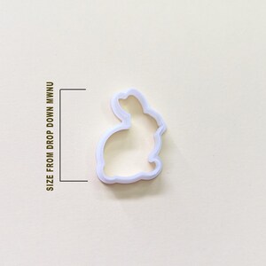 Rabbit Pottery Cutter - Fondant, Pottery Tools - Easter Rabbit Cutter ...