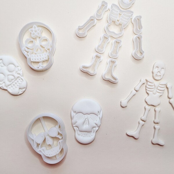Clay Skeleton - Etsy